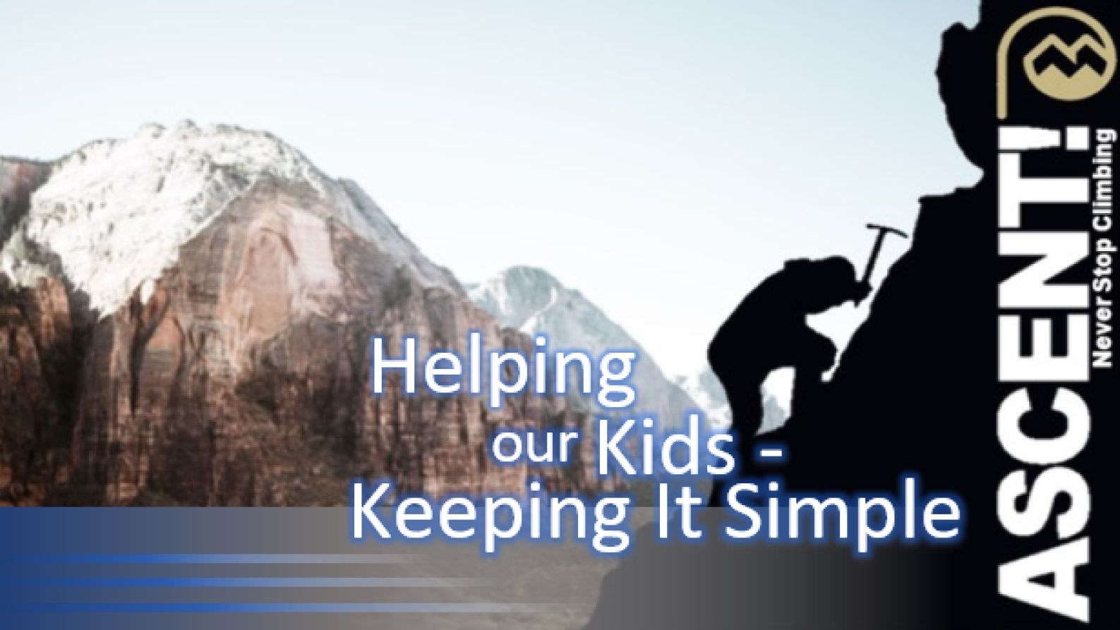 At Home Strategies from Principal Nelson: Keeping It Simple