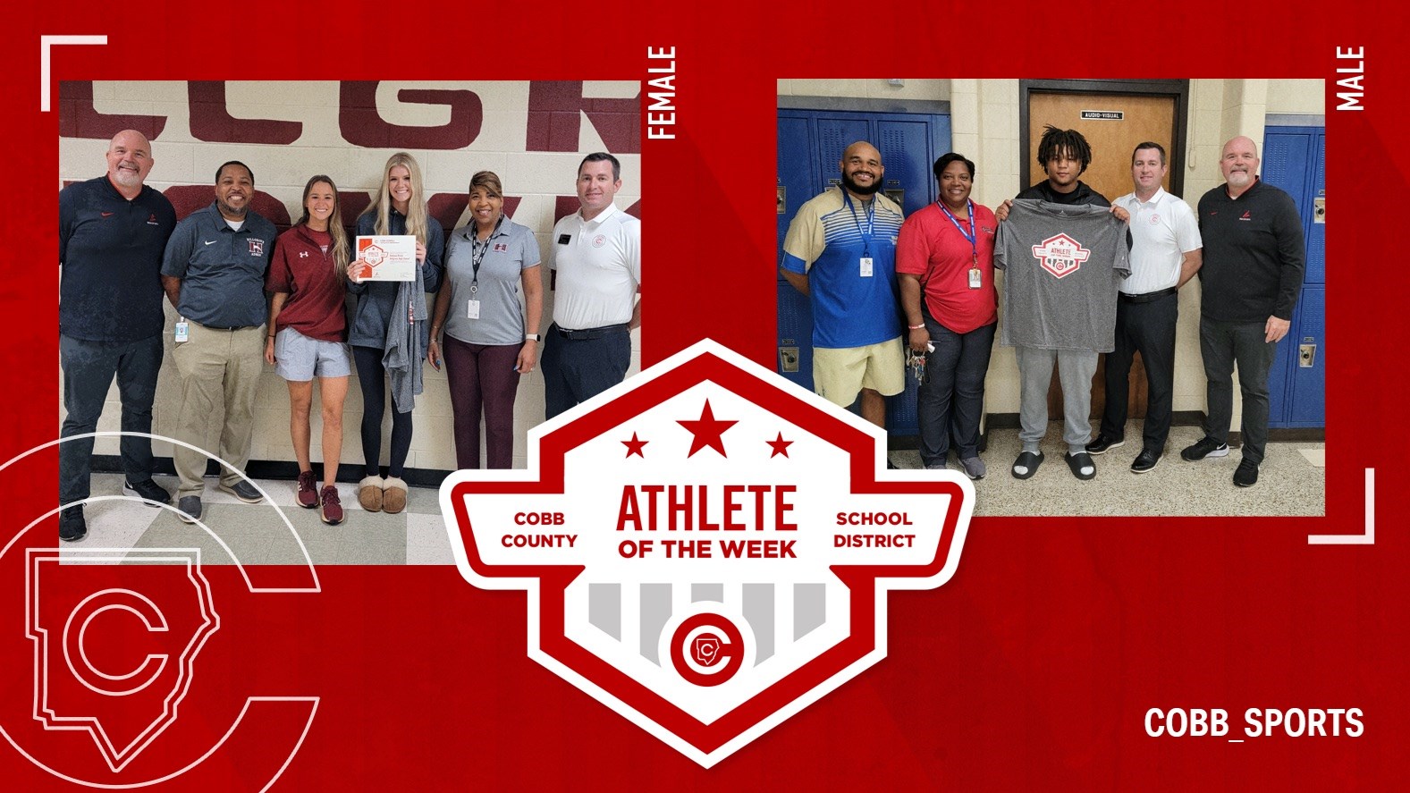 Powder Springs Athletes Sweep AOW Awards