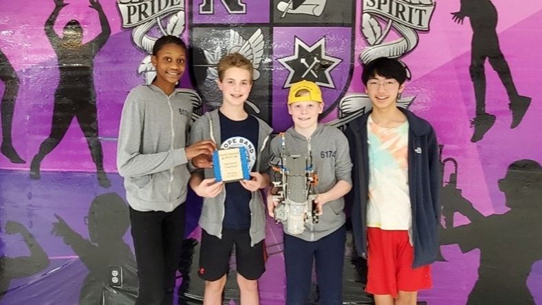 Hightower Trail, Wheeler Earn Spots at Robotics World Championships