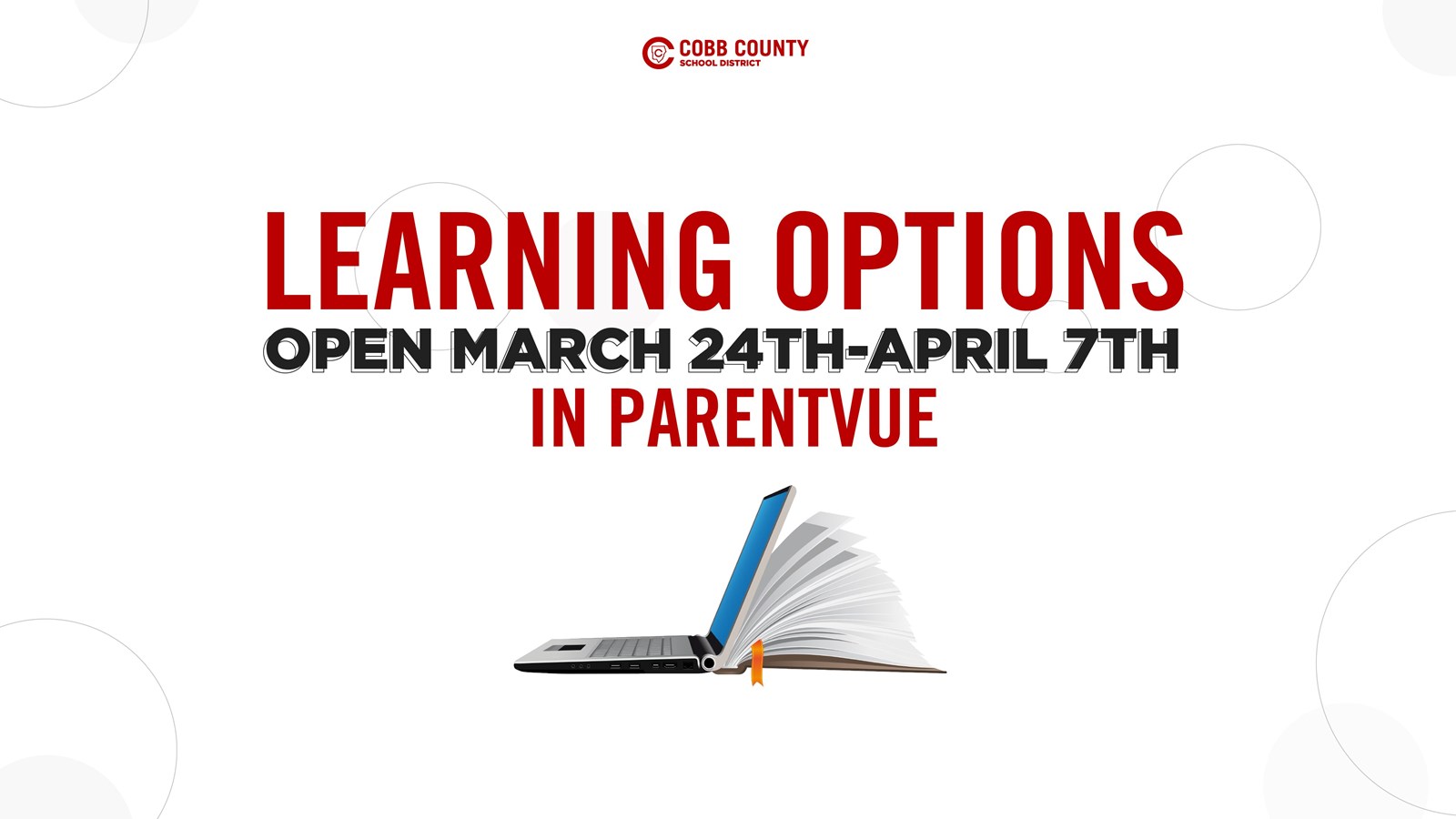 2023-2024 Learning Option Choice Available in ParentVUE for grades 6-12