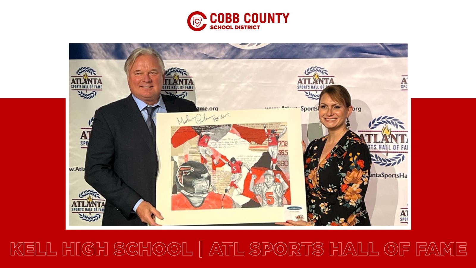 Kell Art Department Partners with Atlanta Sports Hall of Fame