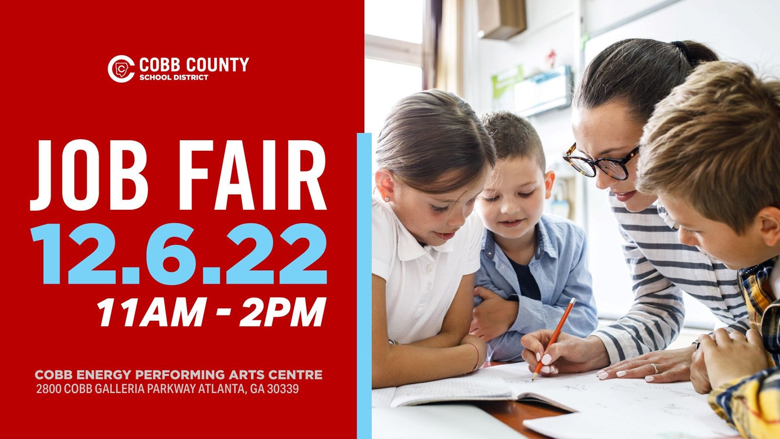 We’re Hiring! Cobb Schools Hosting Job Fair for Support Staff