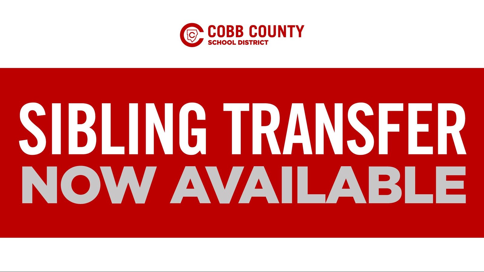 Sibling Transfer Opportunity Now Available