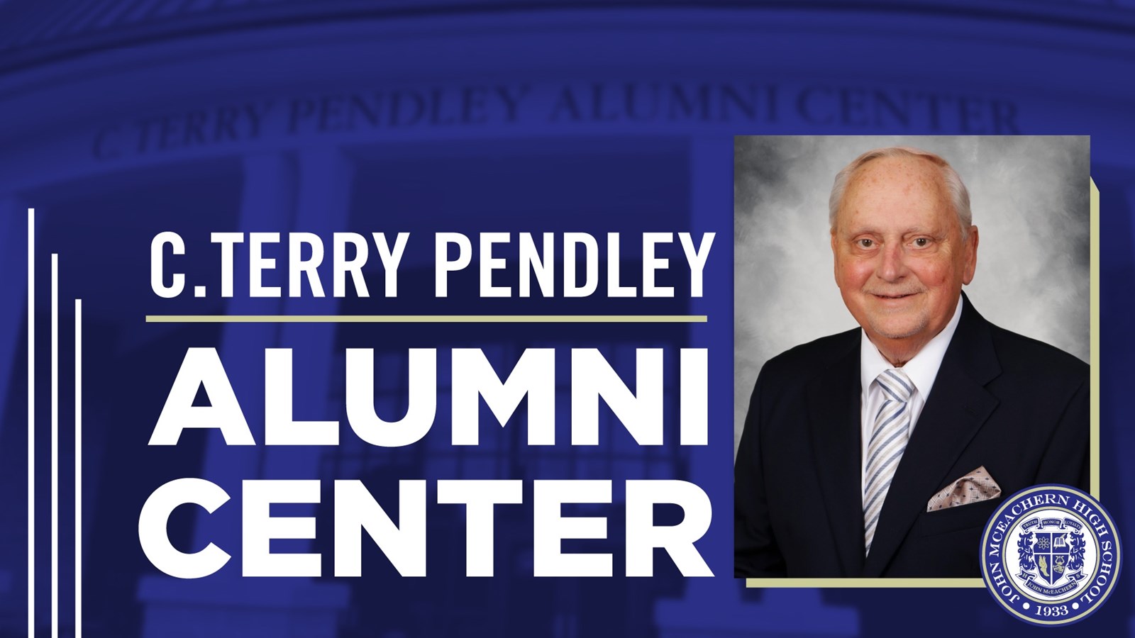 McEachern Alumni Center Named for Noted Grad and Community Member