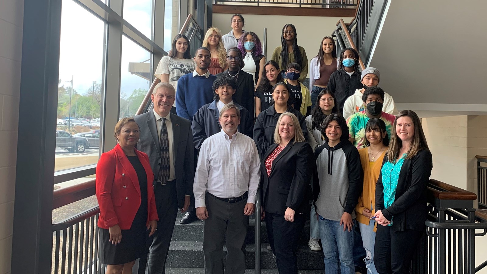 U.S. Rep. Loudermilk Visits Osborne High School, Engages with Students ...