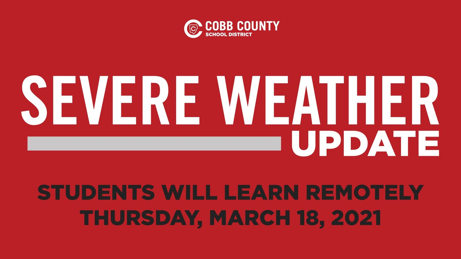 Severe Weather Update for Thursday, March 18th