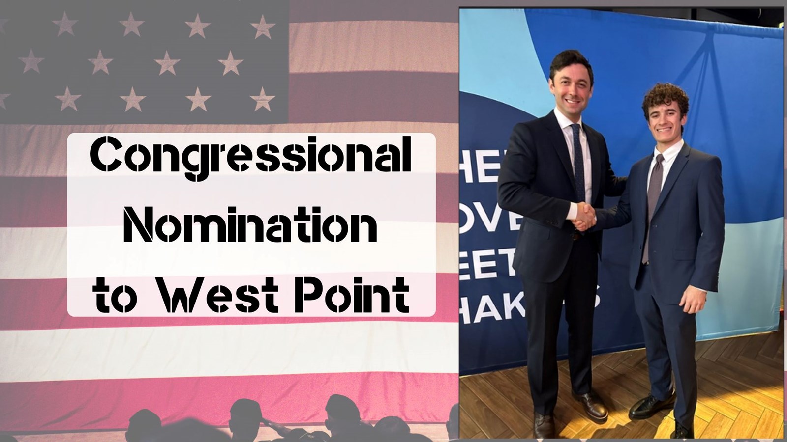 Student receives Congressional Nomination to US Military Academy West Point