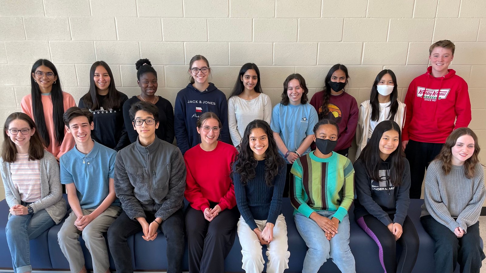 Campbell Governor's Honors Program representatives for County Competition