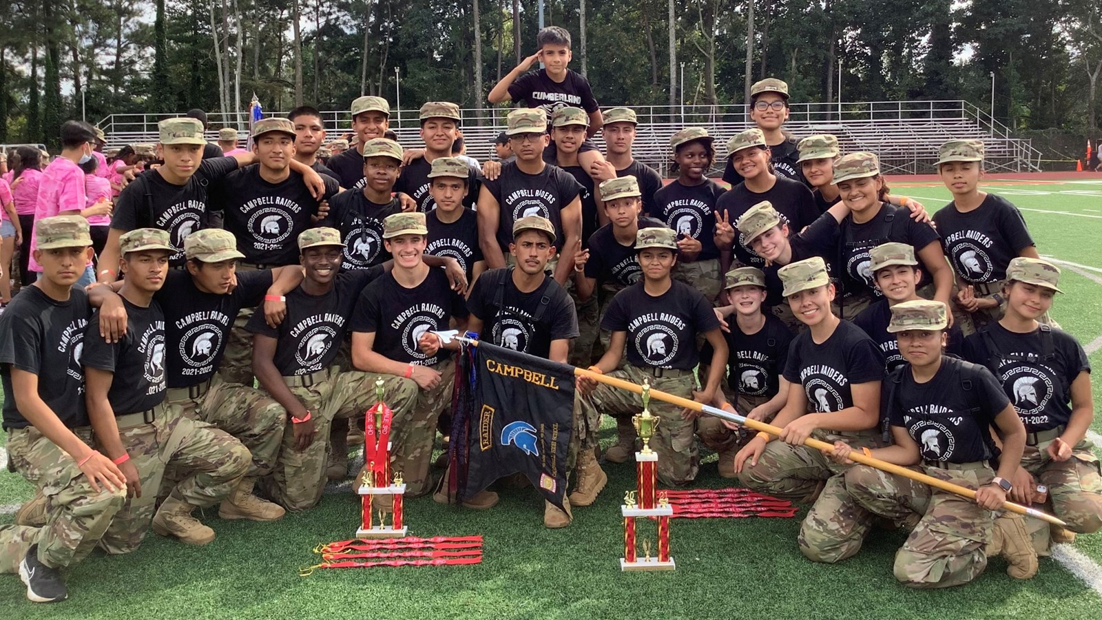 ROTC Female Raider Team wins State Championship