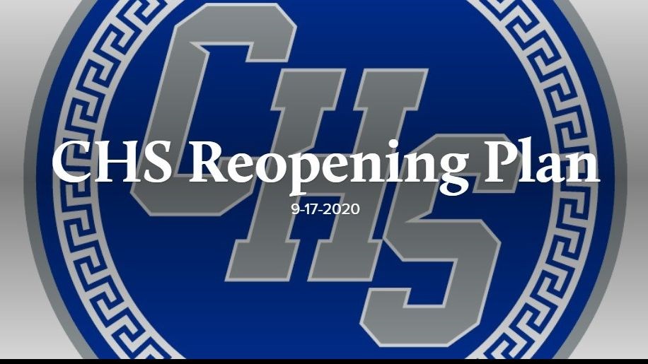 CHS Reopening Plan