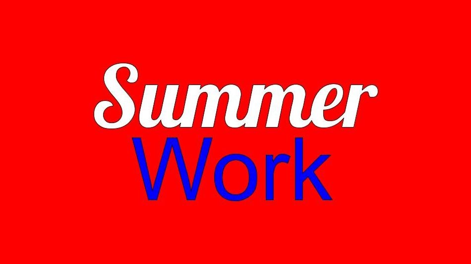 Summer Work