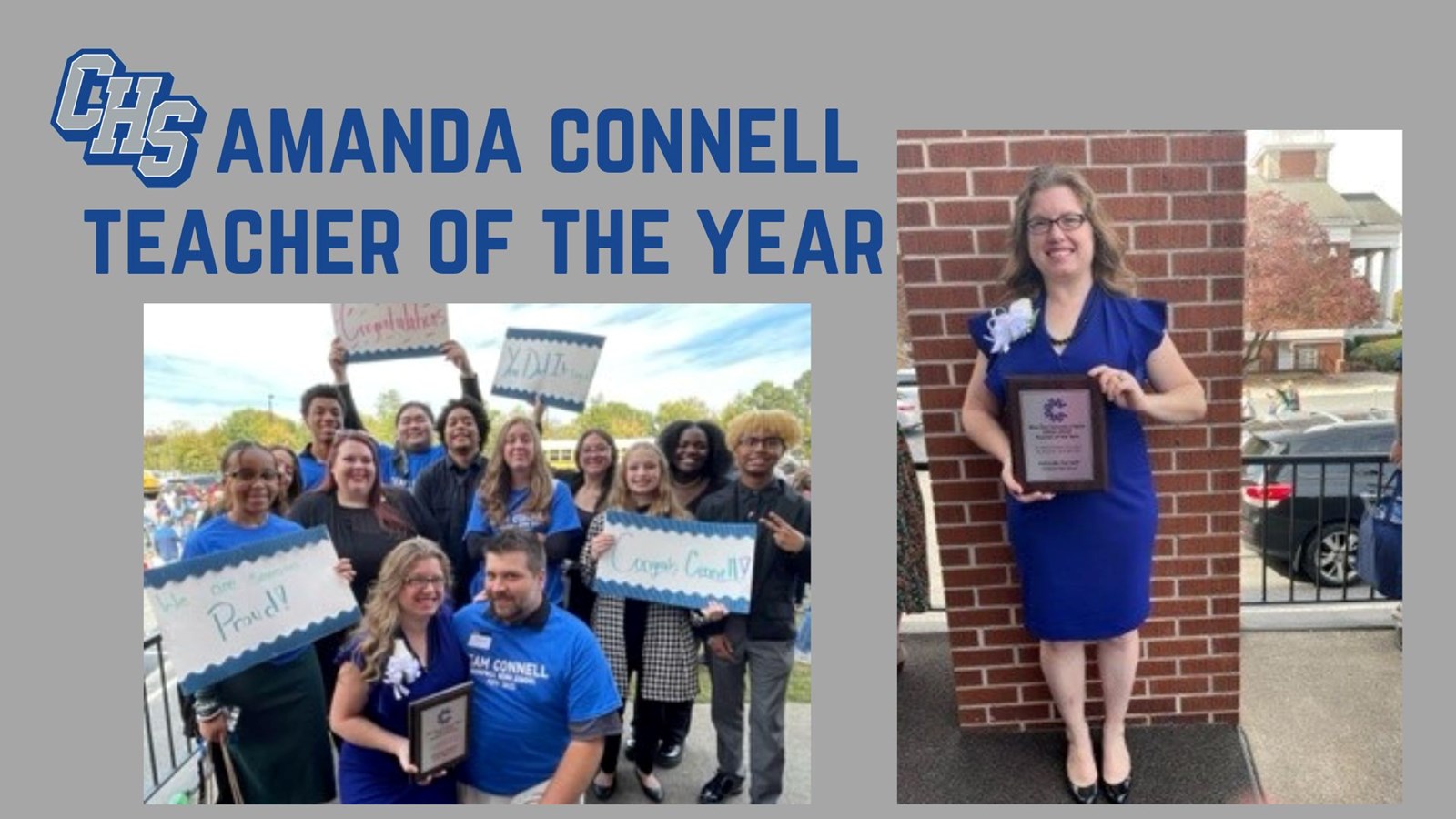 Campbell's 2022 Teacher of the Year - Amanda Connell